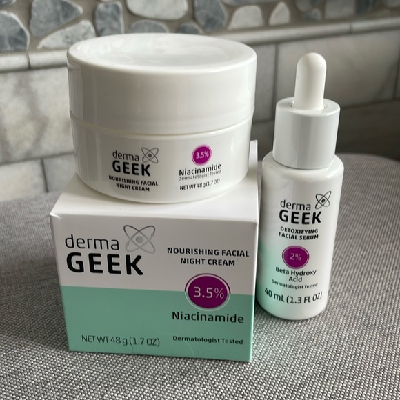 dermageek | Skincare | Derma Geek Night Cream Serum | Poshmark